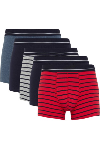 DeFacto Esnek Kumaş Standart Kalıp 5'li Boxer U7321AZ22SP