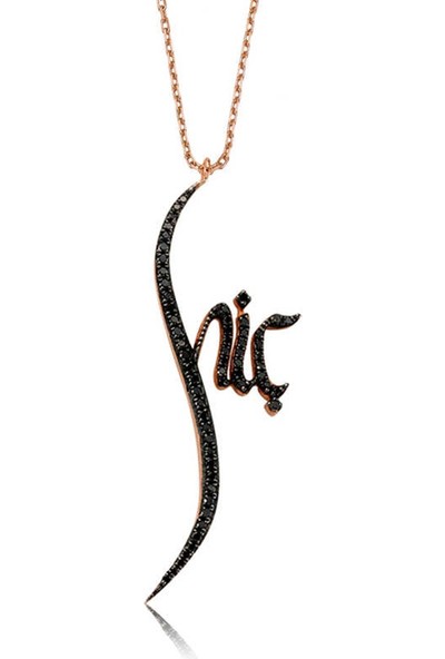 Gumush Gümüş Hiç Yazılı Bayan Kolye