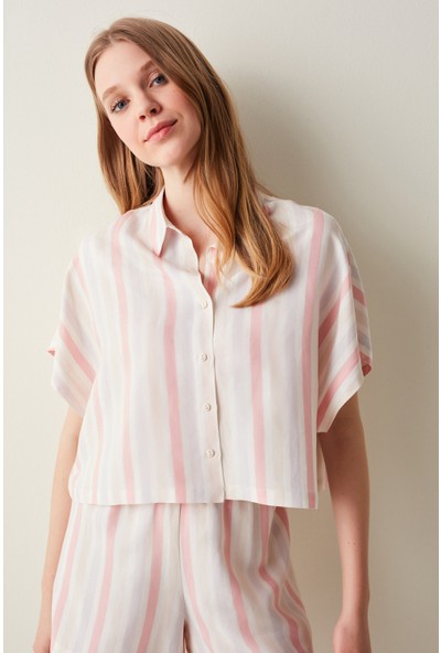 Penti Warm Stripes Gömlek