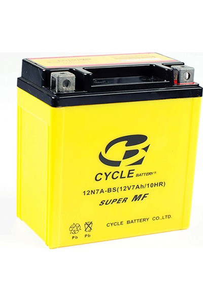 Cycle Honda Spacy Alpha Cycle 12N7A-BS (YTX7L-BS) Akü Cycle Honda Spacy Alpha Cycle 12N7A-BS (YTX7L-BS) Akü