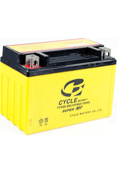 Cycle Bmw S 1000XR 16- Cycle YTX9A-BS Ytx9-Bs Akü Cycle Bmw S 1000XR 16- Cycle YTX9A-BS Ytx9-Bs Akü