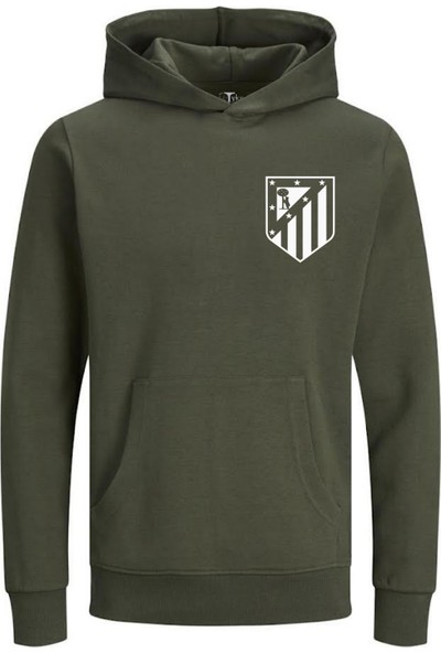 Tyke Unisex Atletico Madrid Baskılı Sweatshirt