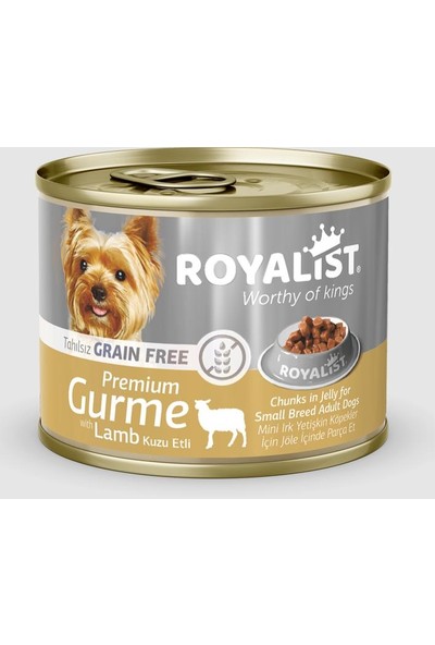 Royalist K.ırk Dog Gurme Konserve 200GR