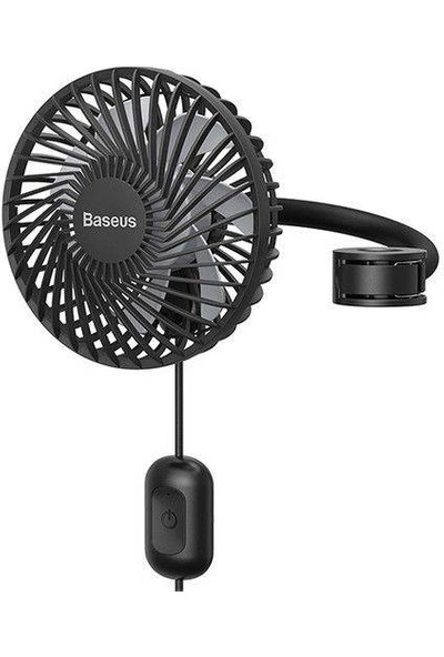 Baseus Polham Baseus Arka Koltuk ve Havalandırma Girişli Araç Içi Soğutucu Vantilatör, 3 Kademeli Fan Baseus Polham Baseus Arka Koltuk ve Havalandırma Girişli Araç Içi Soğutucu Vantilatör, 3 Kademeli Fan