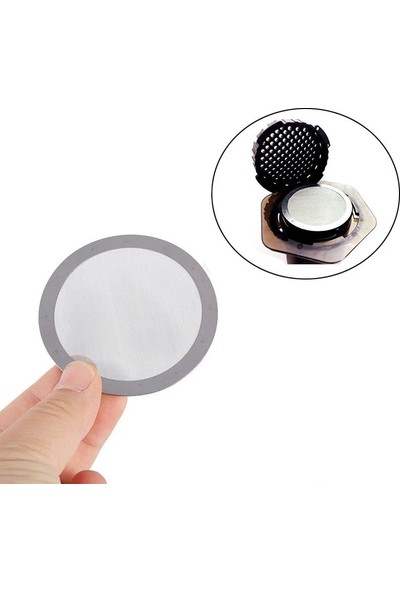 icafilas Aeropress Uyumlu Metal Filtre(Uzun Vadeli Kullanım-Paslanmaz Çelik Malzeme) icafilas Aeropress Uyumlu Metal Filtre(Uzun Vadeli Kullanım-Paslanmaz Çelik Malzeme)