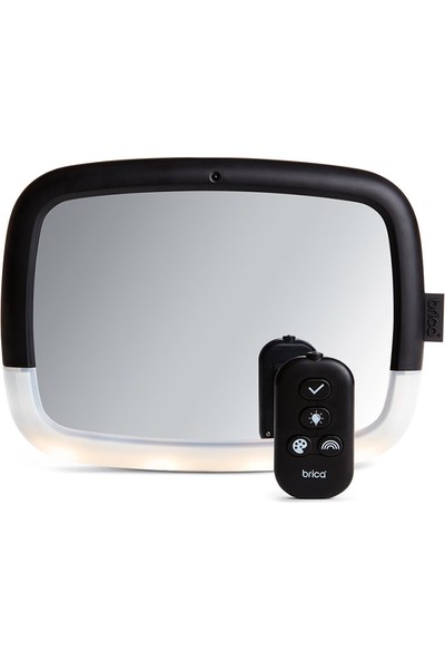 Munchkin Night Light LED Özellikli Dijital Araba Bebek Görüş Aynası Munchkin Night Light LED Özellikli Dijital Araba Bebek Görüş Aynası