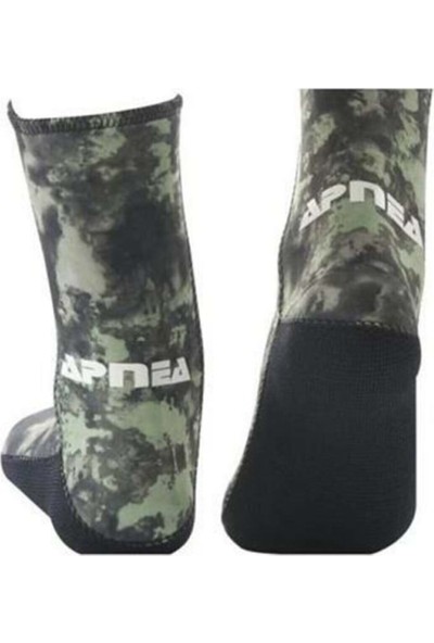 Apnea 3 mm Supratex Tabanlı Kamuflaj Çorap - S