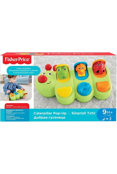 Fisher-Price GCM80 Fisher-Price Eğlenceli Tırtıl