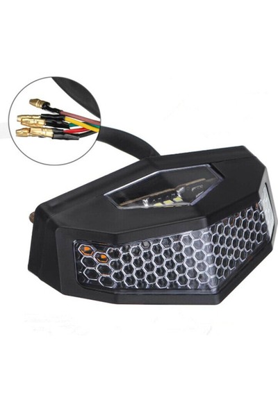 Sunlink 12V Evrensel Motosiklet LED Arka Çamurluk Fren Stop Kuyruk Işık Motor Bisiklet Dönüş Sinyal Lamba Retro Motokros Plaka Işık (Yurt Dışından) Sunlink 12V Evrensel Motosiklet LED Arka Çamurluk Fren Stop Kuyruk Işık Motor Bisiklet Dönüş Sinyal Lamba Retro Motokros Plaka Işık (Yurt Dışından)