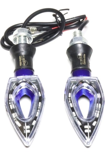 Monero RT-072 LED Sinyal [sarı Işık] [takım] Mavi - E Belgeli