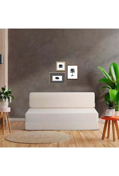 Homedius Magic Katlanır Yataklı Koltuk Bej-Çift