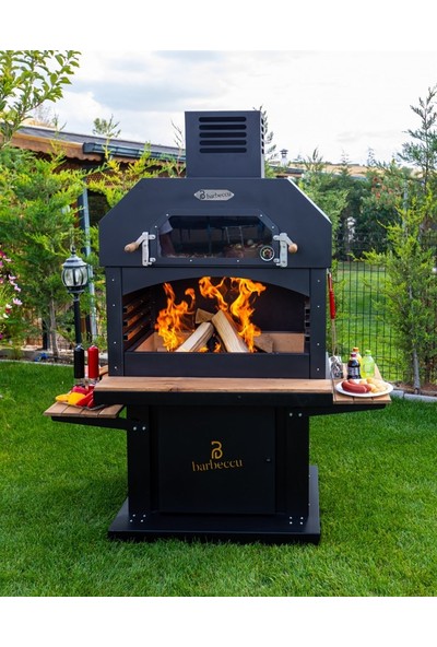 Barbeccu Hisar Fırınlı Barbekü Mangal