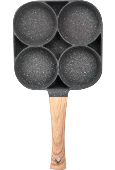 Shopfocus Dört Fincan Yumurta Tavası Kızartma Yumurta Tenceresi (Yurt Dışından)