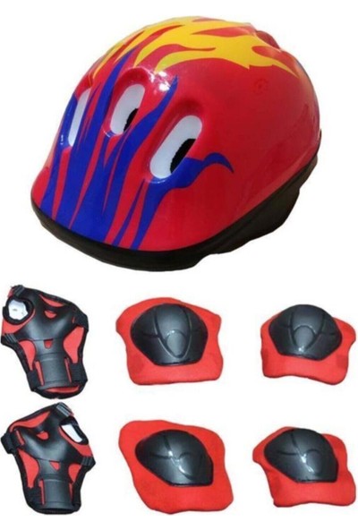 Kahraman Oyuncak Çocuk Paten Koruyucu Set Kask Dizlik Dirseklik Koruyucu Set Kahraman Oyuncak Çocuk Paten Koruyucu Set Kask Dizlik Dirseklik Koruyucu Set