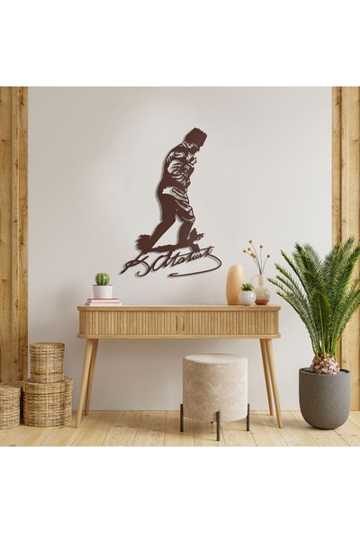 Ferre Monte Atatürk Kocatepe'de Metal Duvar Tablosu - 28X49, Bakır Ferre Monte Atatürk Kocatepe'de Metal Duvar Tablosu - 28X49, Bakır