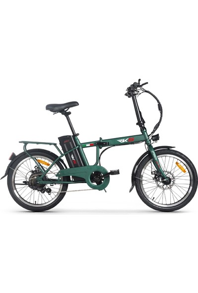 Rks Dc-15 Pedal Destekli E-Bıke (Yeşil)