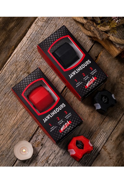 Jawlineours Çene Egzersiz Topu Orta ve Zor Seviye