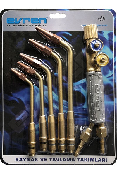 Evren 308 Beşli Kaynak Takımı Oksijen - Asetilen