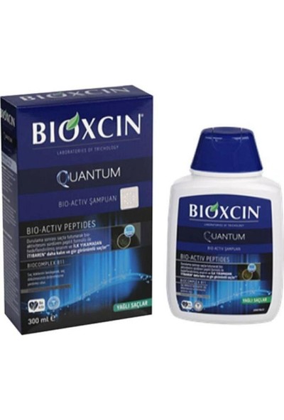 Bioblas Bioxcin Quantum Yağlı Saçlar Için Şampuan 300 ml