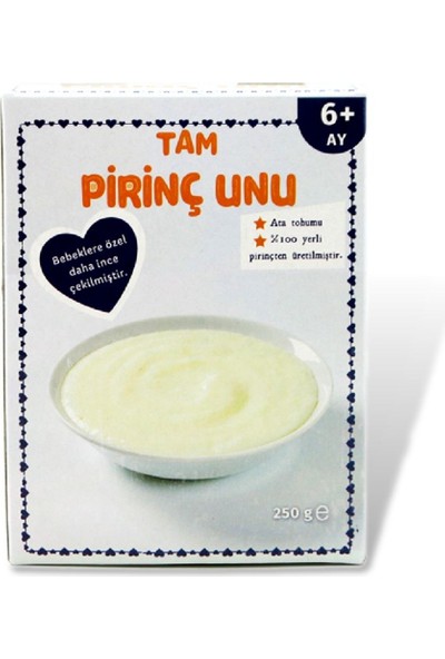 Aşçı Anne Tam Pirinç Unu 6+Ay 250 gr