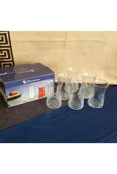 RengaRenk Cam Evi Paşabahçe Timeless Çay Bardağı