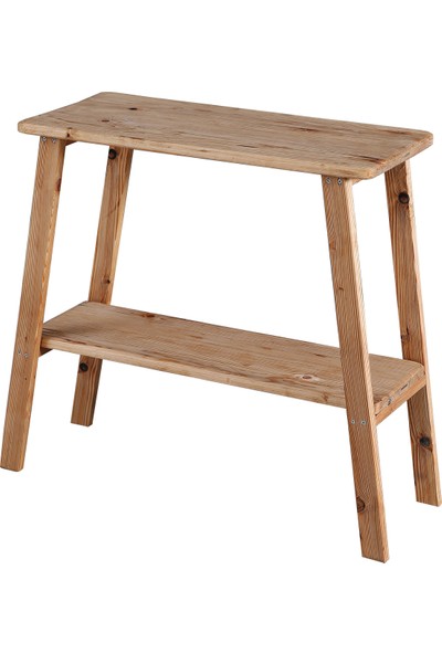 Zuliden Bievve & Zuliden Ahşap Dresuar Vitrin Raf Dekoratif Raf B-2064