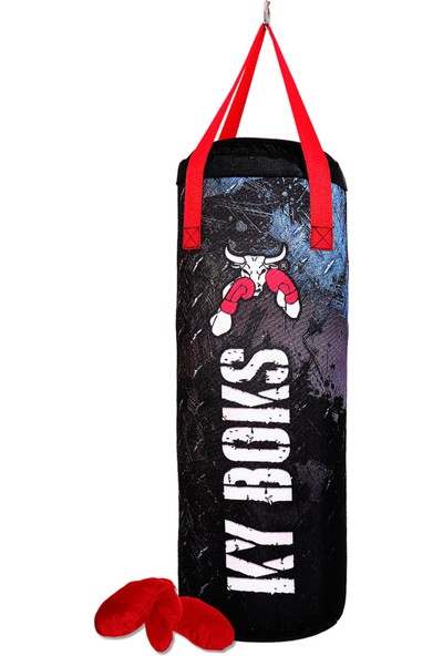 Ky Çocuk Boks Torbası 50X18CM +Eldiven Hediye Ky Çocuk Boks Torbası 50X18CM +Eldiven Hediye