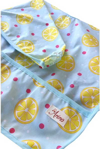 Limon Uzun Kollu Su Geçirmez Aktivite Önlüğü