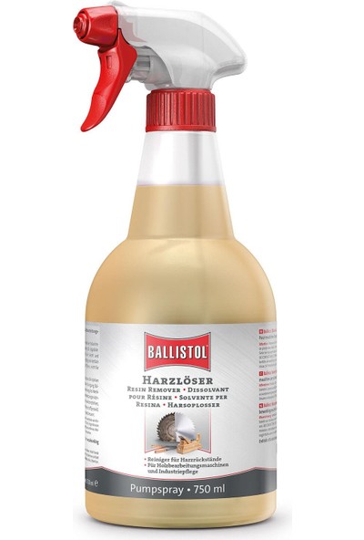 Ballistol Resin Remover Reçine Temizleyici Sprey 750 ml Ballistol Resin Remover Reçine Temizleyici Sprey 750 ml