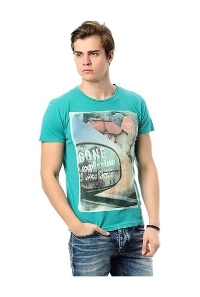 Jack & Jones Jack&jones Erkek T-Shirt - Açık Yeşil