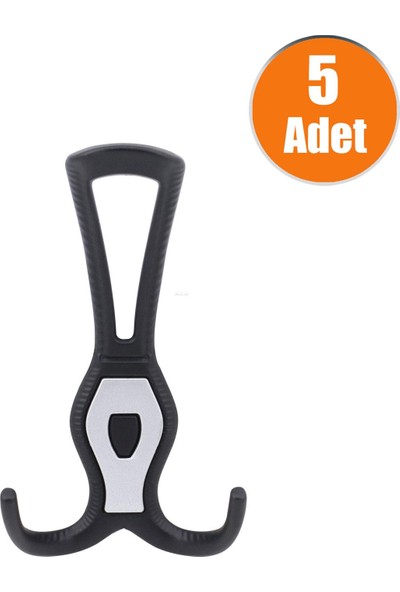 Galata Portmanto Vestiyer Duvar Askısı Dolap Elbise Askılığı Siyah (5 Adet) Galata Portmanto Vestiyer Duvar Askısı Dolap Elbise Askılığı Siyah (5 Adet)