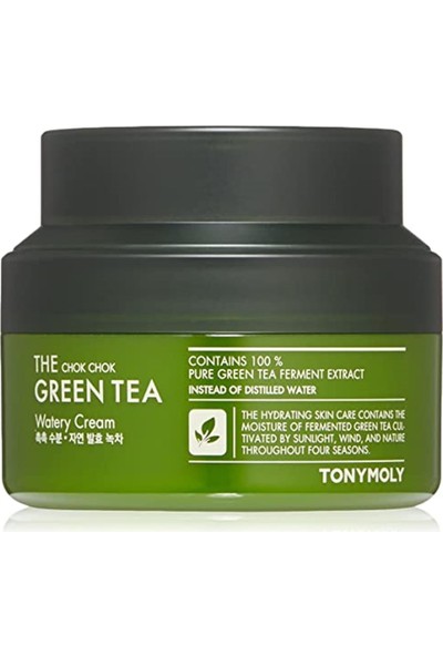 Tonymoly Vücut Kremi The Chock Chock Nemlendirici Jel Krem Yeşil Çay Cilt Bakımı 60ml