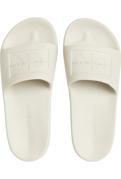 Calvin Klein Plaj Terliği, 40, Bej