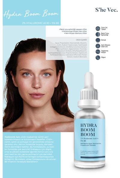 S’he Vec Cilt Yenileme, Gözenek Sıkılaştırma ve Siyah Nokta Önlemeye Yardımcı Nemlendirici Cilt Bakım Seti