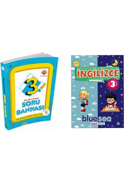 5 Renk Yayınları 3.sınıf Konu Özetli Tüm Dersler Soru Bankası ve 3.sınıf Ingilizce Soru Bankası
