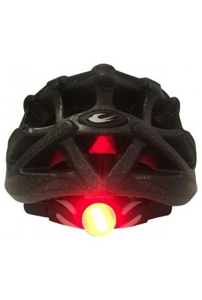 Plus Mv 29 Bisiklet Kaskı Kırmızı M Işıklı