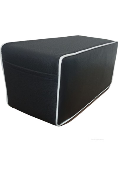 Tegin Her Araca Uygun Taraftar Sünger Kolçak Kol Dayama Siyah Deri Beyaz Kenar Tegin Her Araca Uygun Taraftar Sünger Kolçak Kol Dayama Siyah Deri Beyaz Kenar