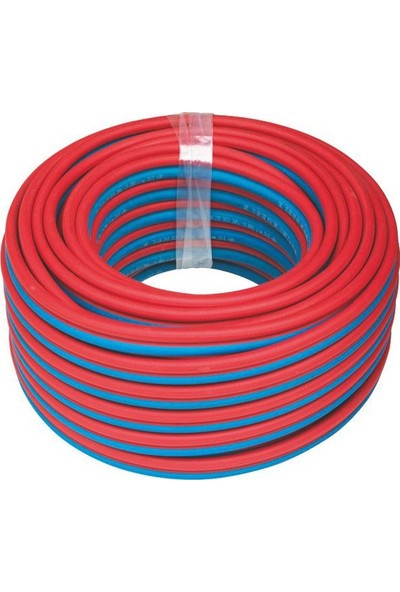 Kaynak Ekipmanları Oksijen / Asetilen Kaynak Hortumu 8 mm - 25 M
