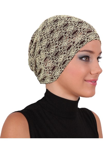 Fidan Bone Buklet Sade Kahve-Bej Hazır Türban Tesettür Bone Fidan Bone Buklet Sade Kahve-Bej Hazır Türban Tesettür Bone