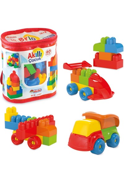 Tuuverse 01022 Akıllı Çocuk Blokları 60 Parça Tuuverse 01022 Akıllı Çocuk Blokları 60 Parça