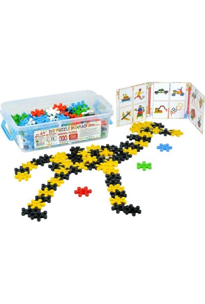 Tam İthalat 471 Mozaik 200 Parça Puzzle - Orta Tam İthalat 471 Mozaik 200 Parça Puzzle - Orta