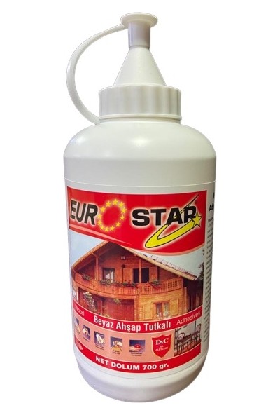Euro Star Beyaz Ahşap Tutkalı 700GR Euro Star Beyaz Ahşap Tutkalı 700GR
