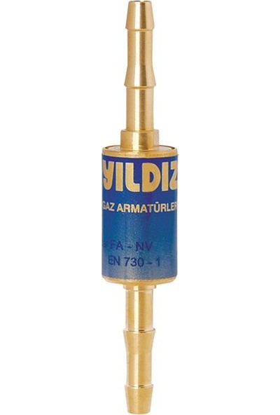 Yıldız Gaz Armatürleri Alev Emniyet Valfi Hortum Arasi Için Oksijen