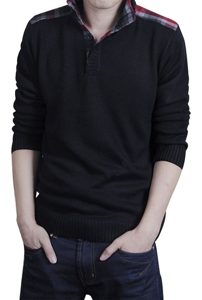 Afurdel 1/4 Fermuarlı Erkek Kazak (Yurt Dışından)