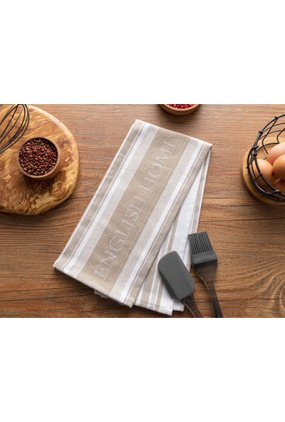 English Home Bold Modern Pamuk Kurulama Bezi 45 x 65 cm Bej