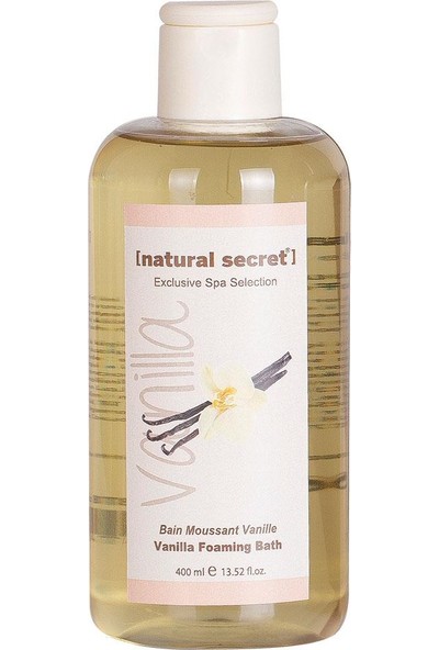 Natural Secret Vanilya Banyo Köpüğü