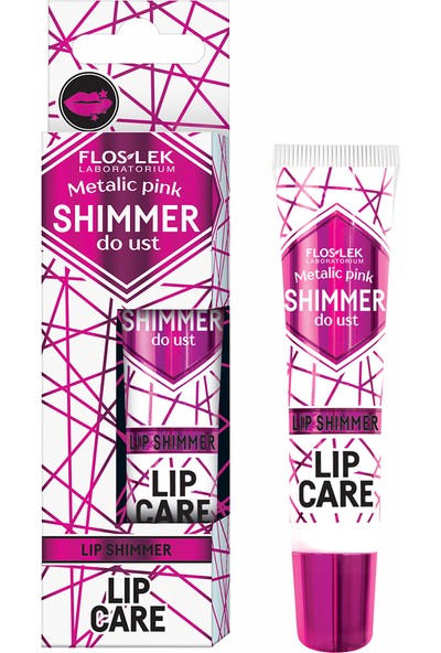 Işıltılı Metalik Pembe Dudak Parlatıcısı 10 gr