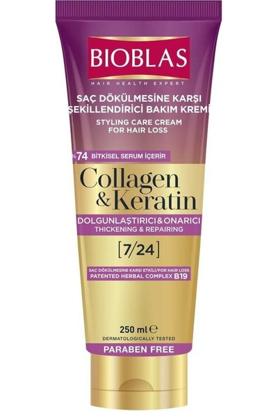 Bioblas Şekillendirici Krem 250 ml Saç Şekillendirici Krem ve Wax