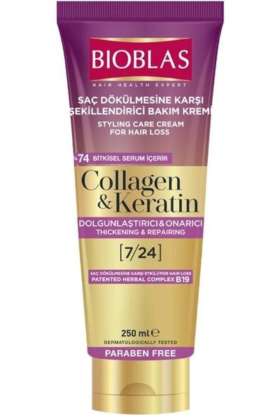 Bioblas Saç Dökülmesine Karşı Şekillendirici Krem 250 ml Saç Kremi