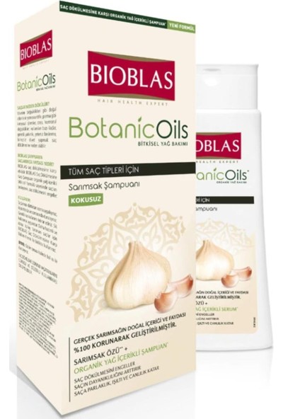Bioblas Botanic Oils Sarımsak Şampuanı 360 ml